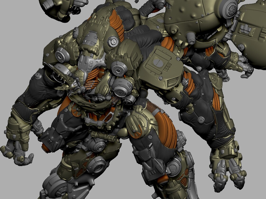 ArtStation - Hard surface sketch