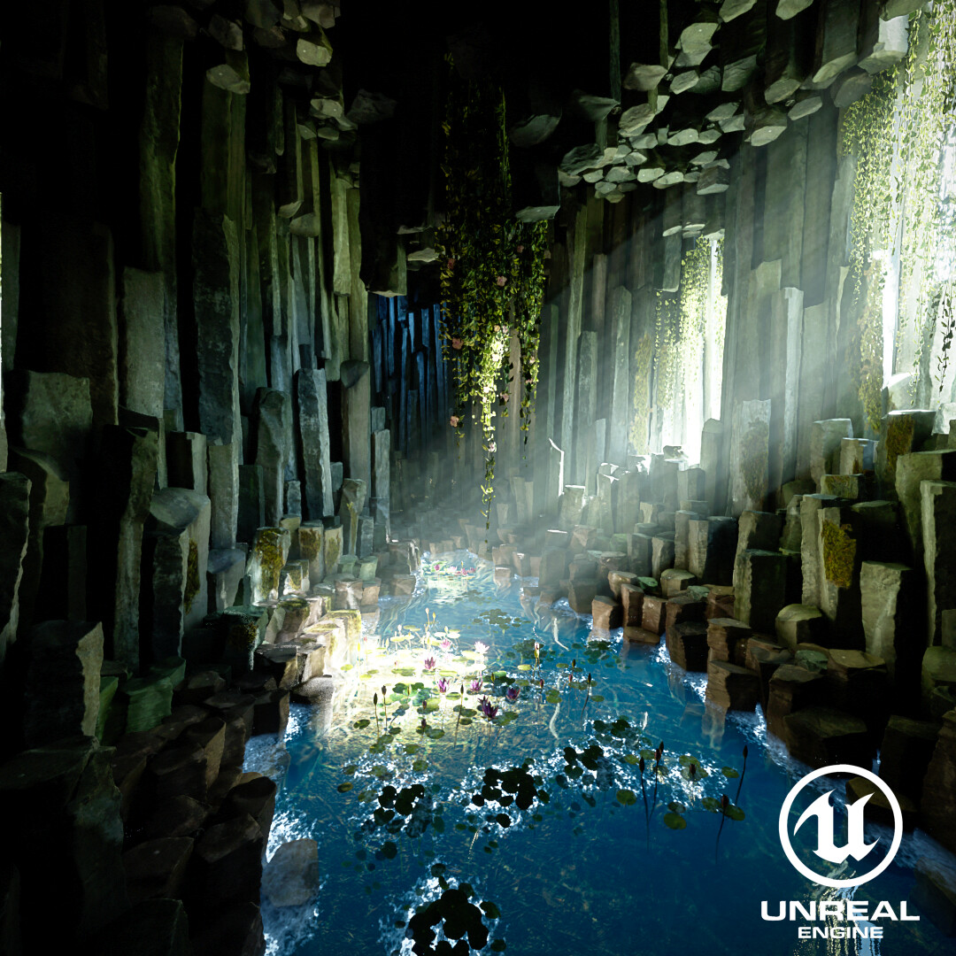 ArtStation - Basalt Cave