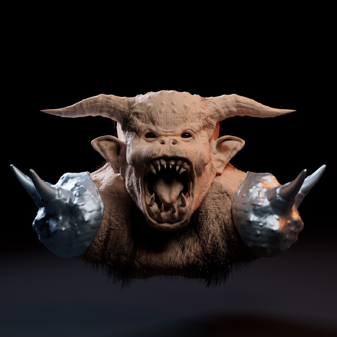 ArtStation - Monster Sculpting _ Zbrush