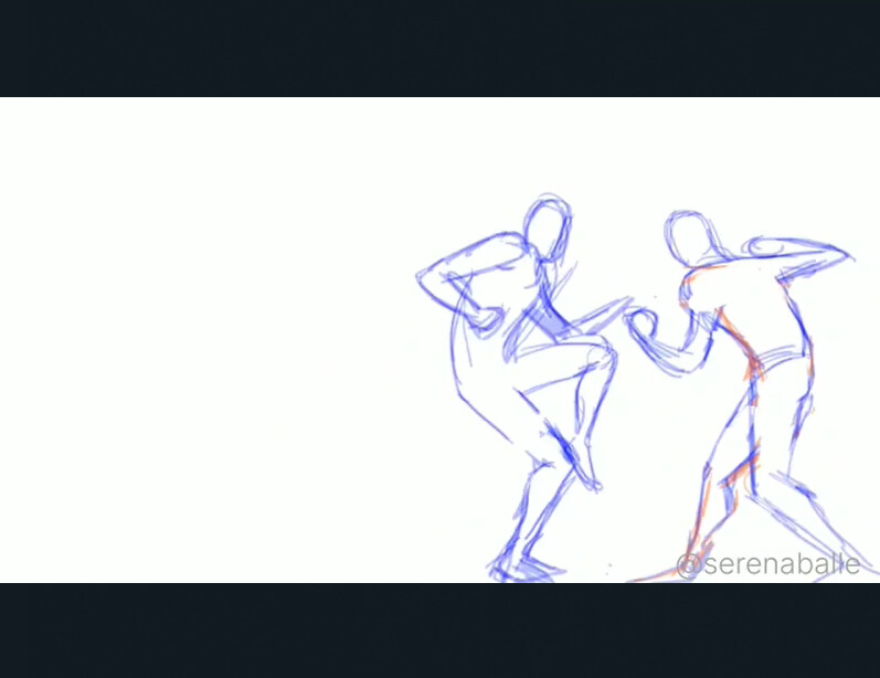 ArtStation - Frame By Frame Animation (Fighting)