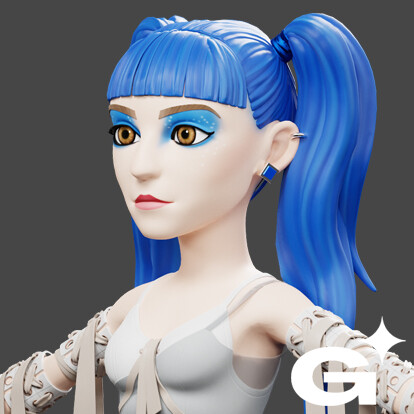 ArtStation - Ash Nikko Avatar - Genies Inc.