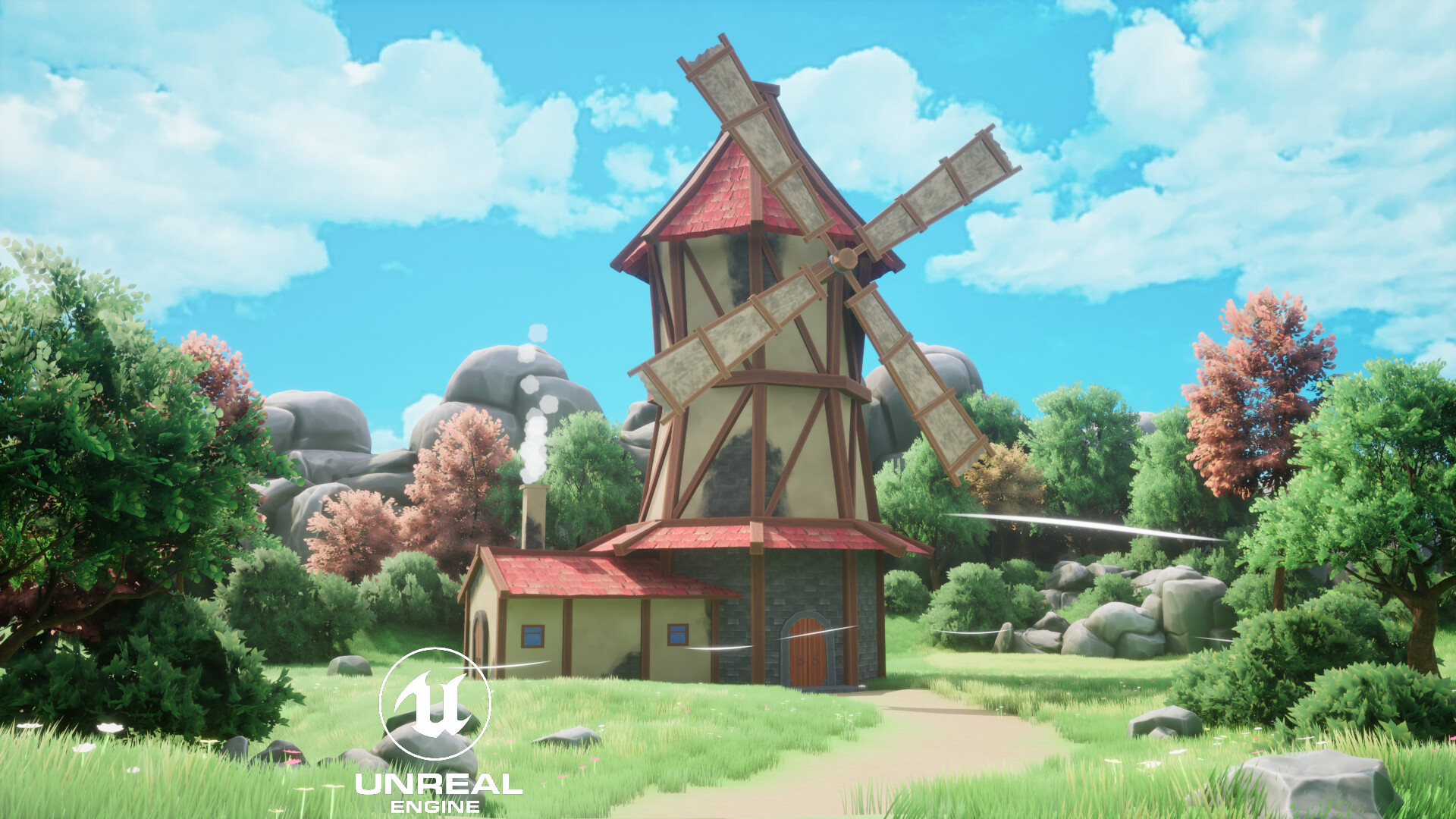 ArtStation - Stylized Windmill
