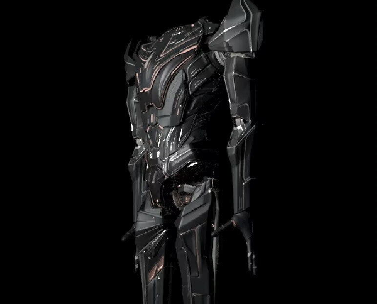 ArtStation - half robot