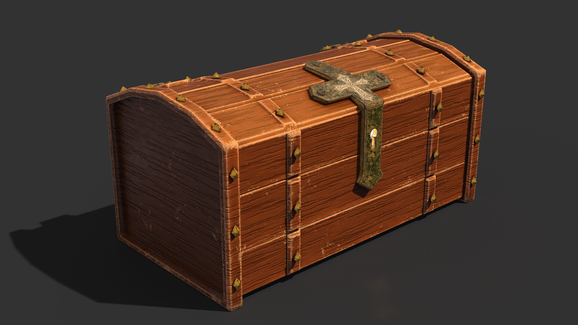 ArtStation - MY CHEST 3D MODELLİNG ONLY 2.5K POLY