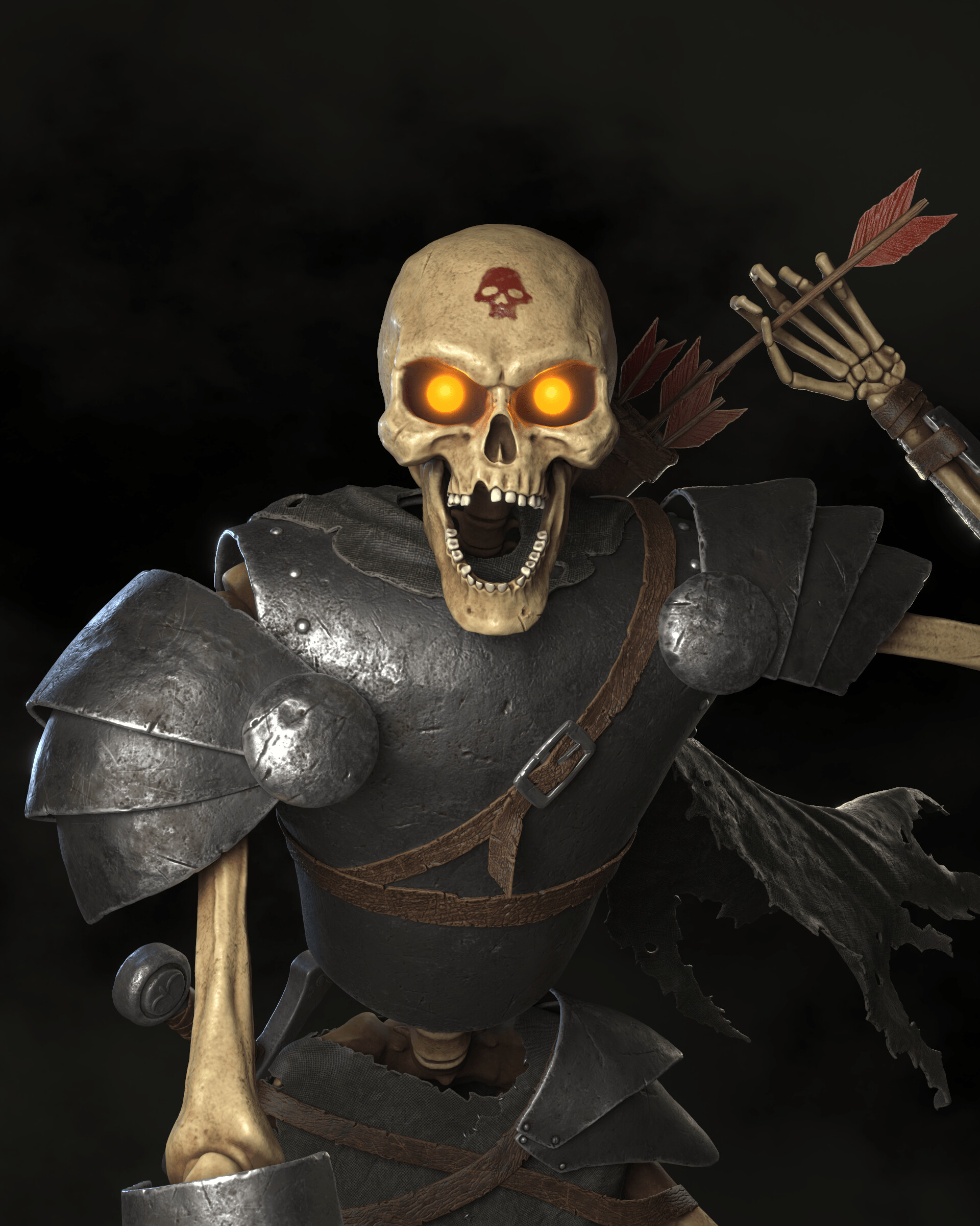 ArtStation - Skeleton Archer