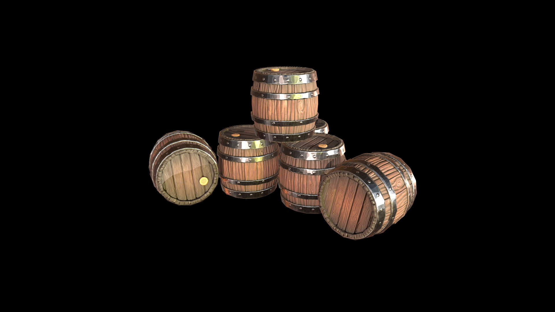 ArtStation - Barrel stylized