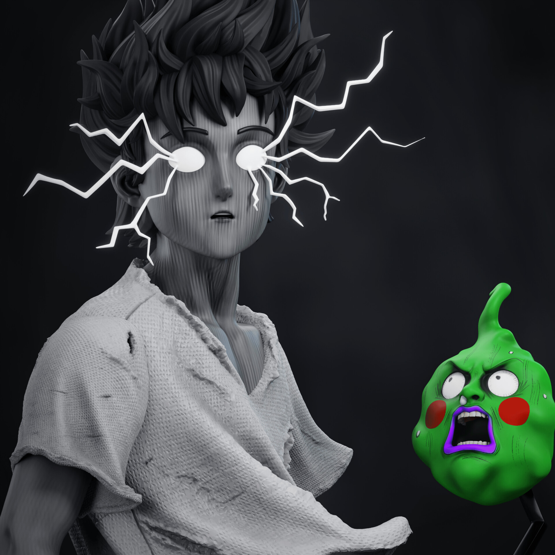 ArtStation - Mob Psycho - Fan Art