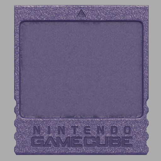 ArtStation - GameCube Memory Card