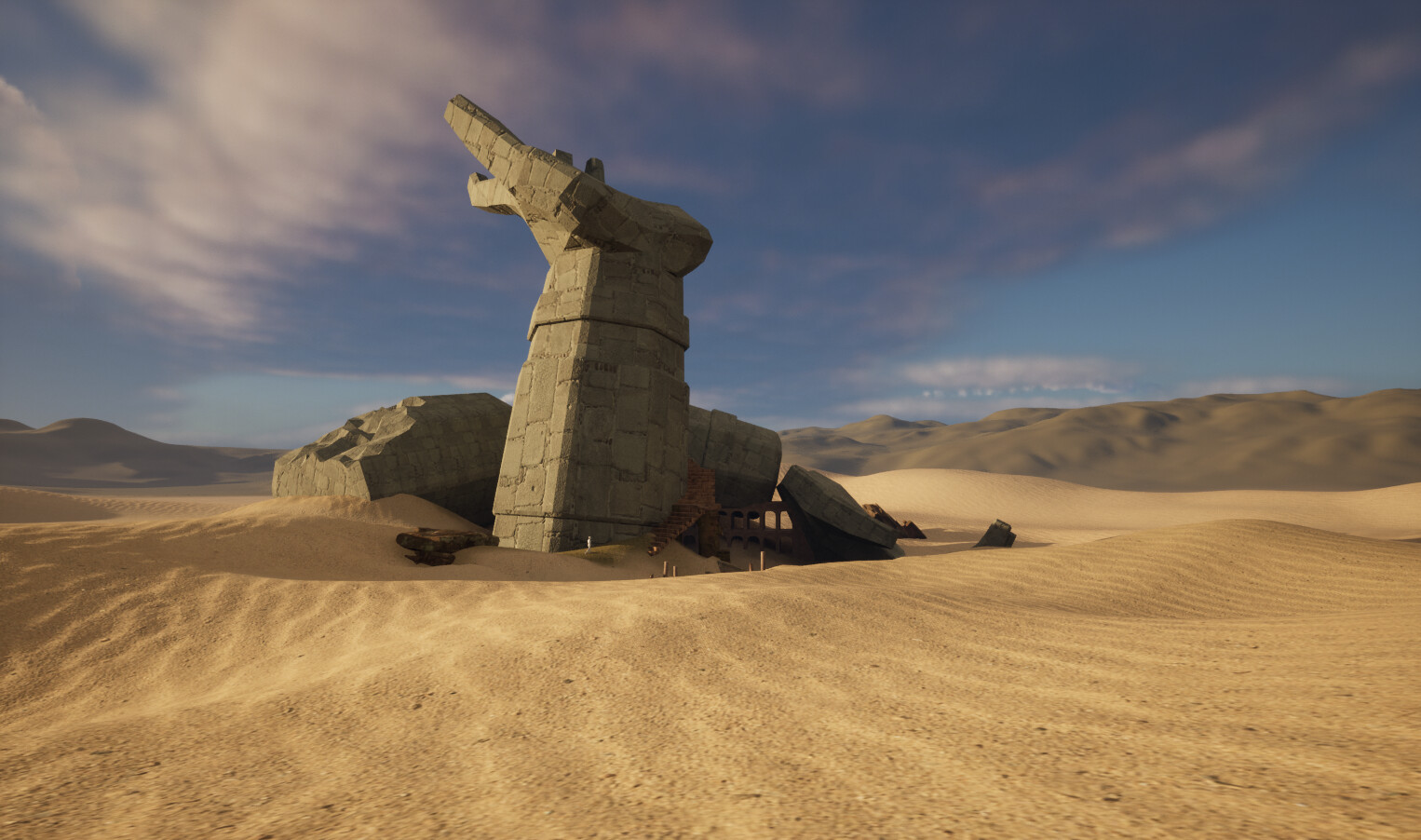 ArtStation - Desert Outpost