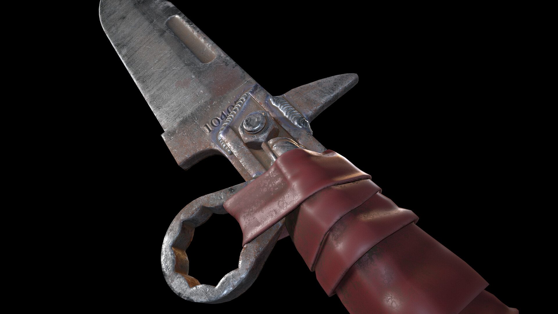 ArtStation - Post Apocalyptic Knife