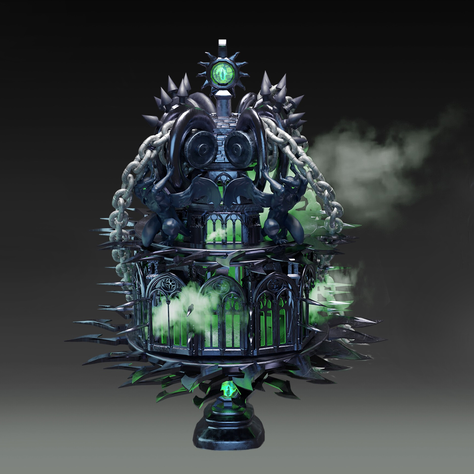 ArtStation - Incense Burner Weapon