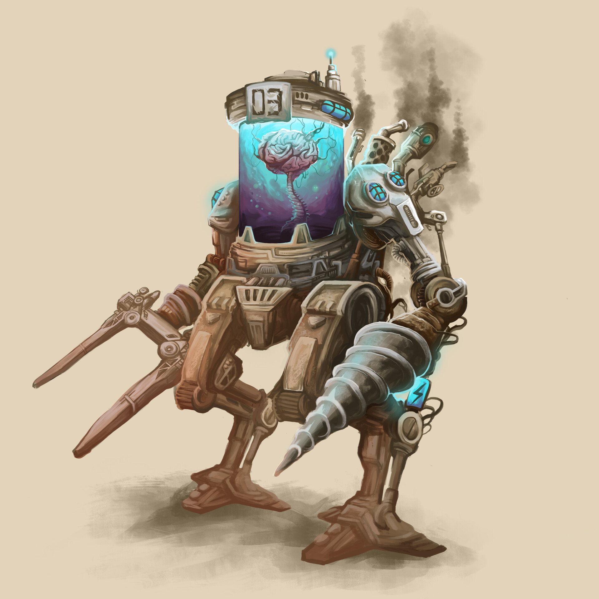 ArtStation - Exhaust Concept Art