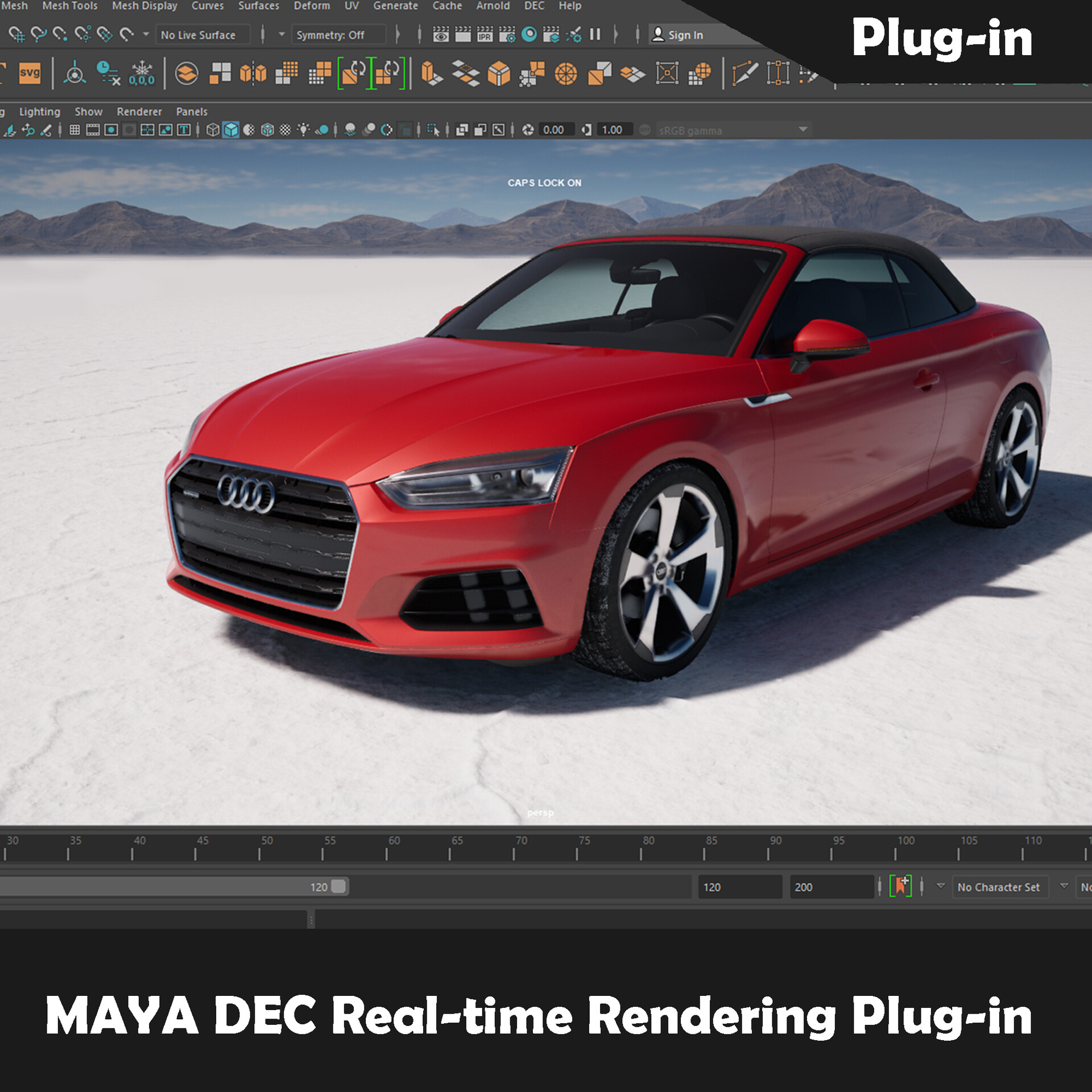 ArtStation - MAYA DEC Real-time Rendering Plug-in