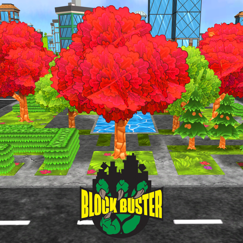 ArtStation - Block Buster - Foliage