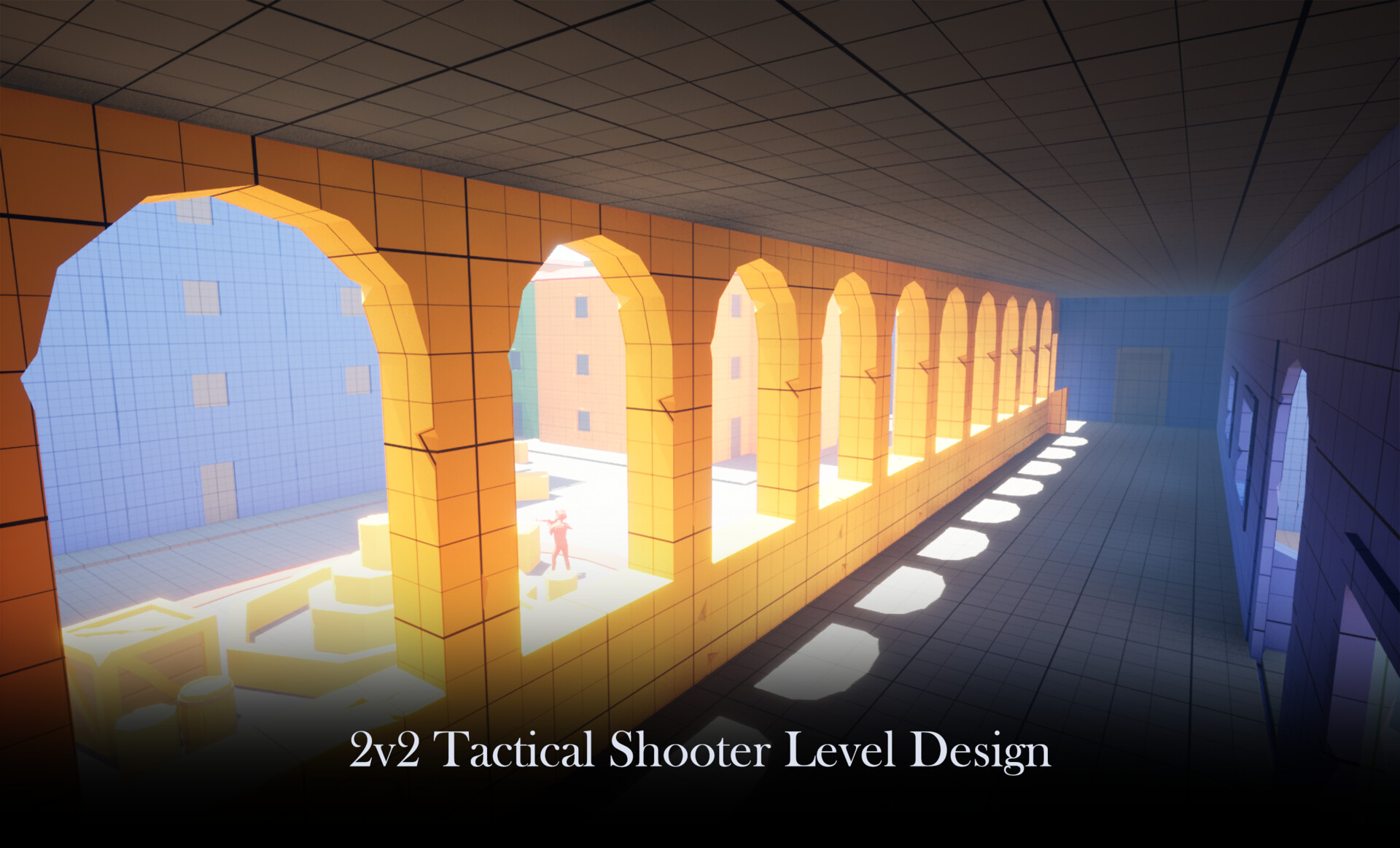 ArtStation - 2v2 Tactical FPS Level Design