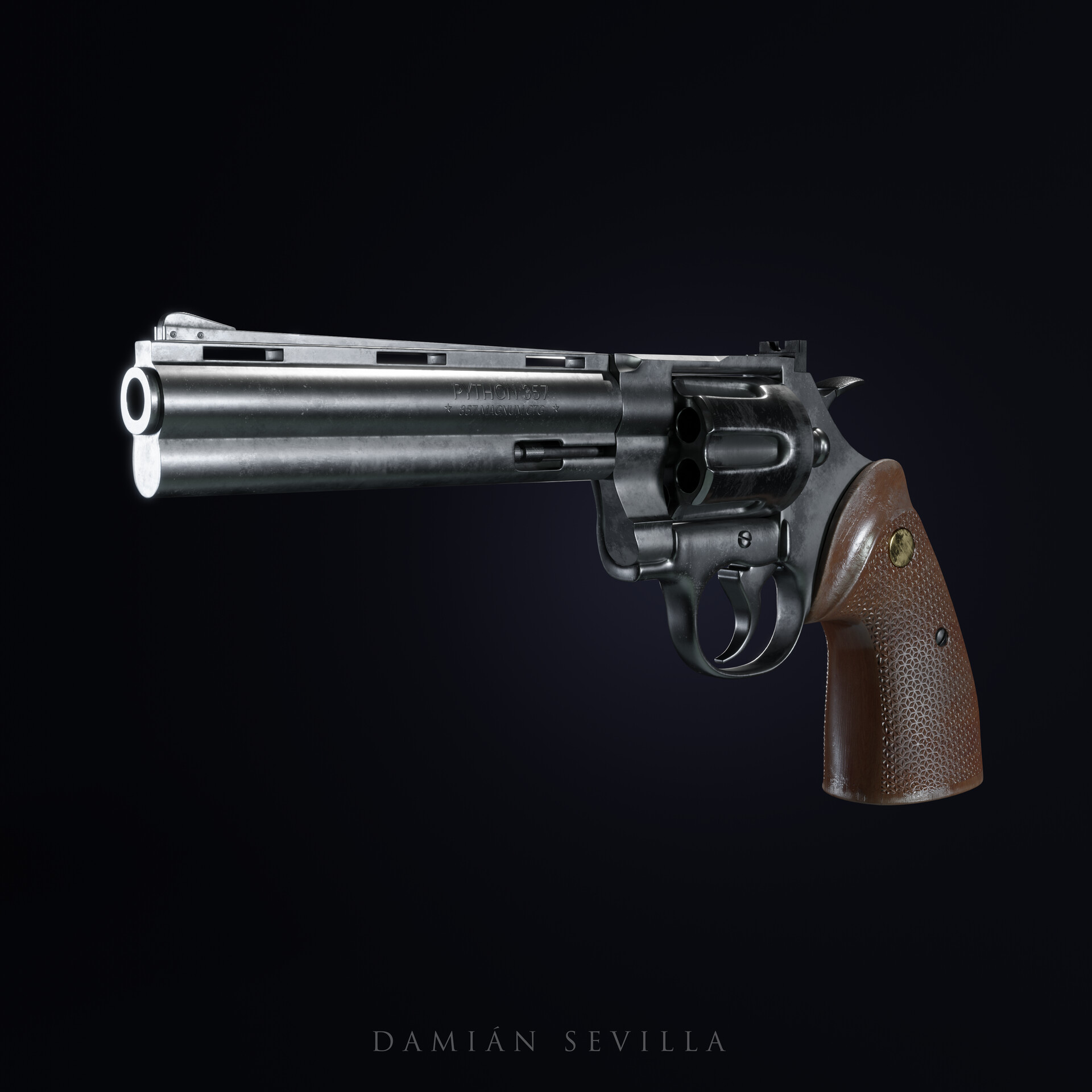 ArtStation - Colt Python 357