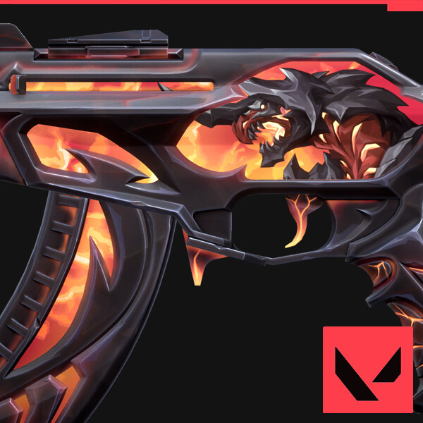 ArtStation - Valorant Crimsonbeast Skin