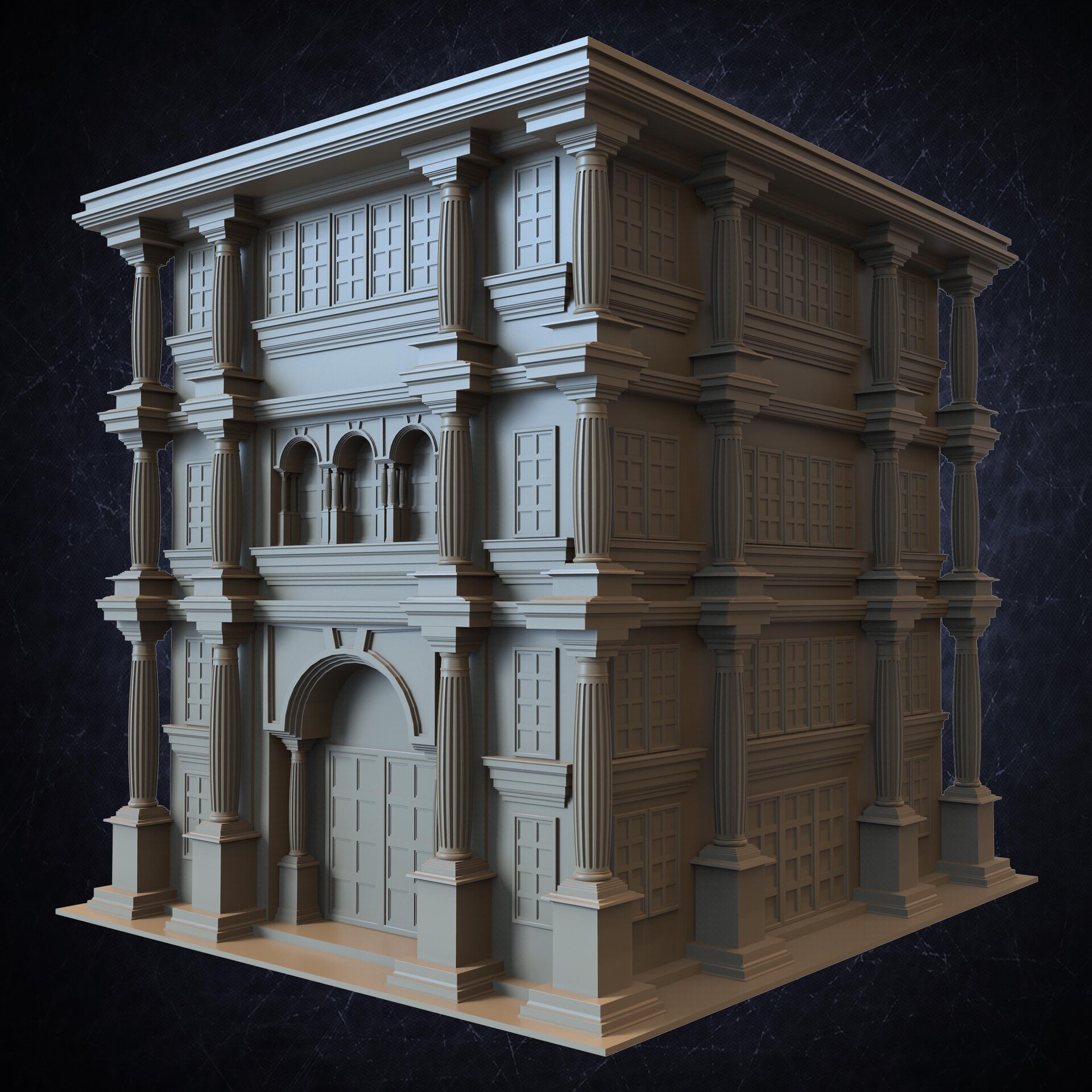ArtStation - Pack of 30 Buildings Volume 01