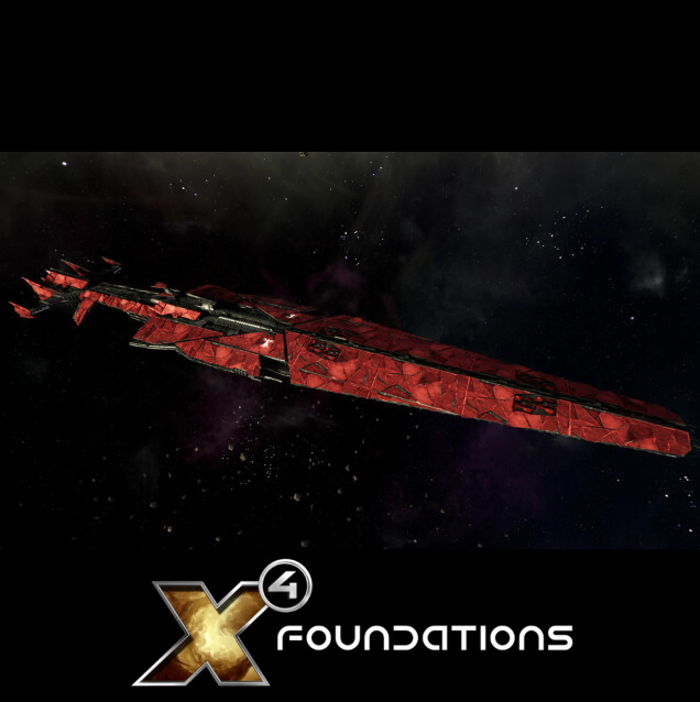 ArtStation - Sci-Fi Capital Ship - Tiger (X4: Foundations)