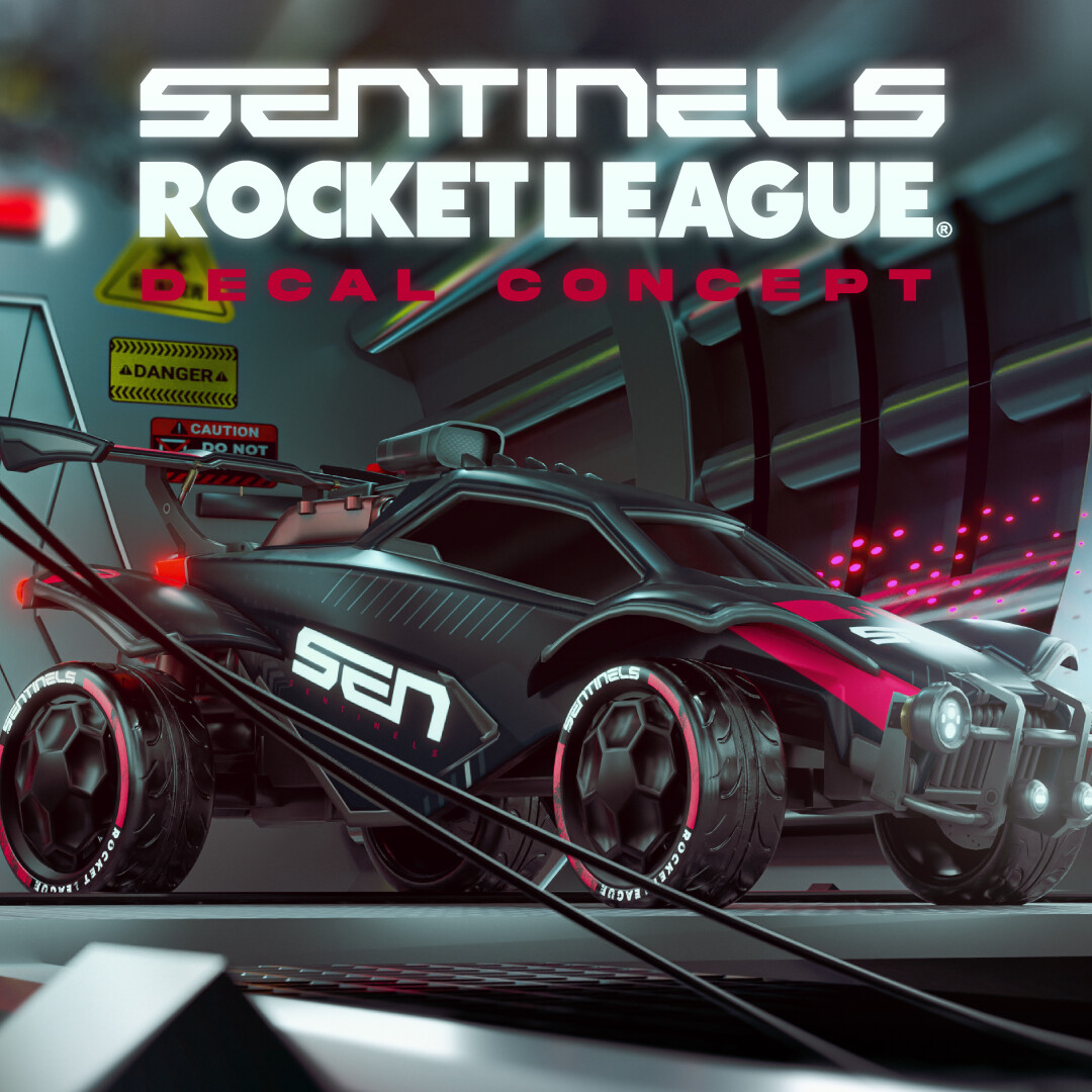 ArtStation - SENTINELS x ROCKET LEAGUE | Decals concept (HxA)