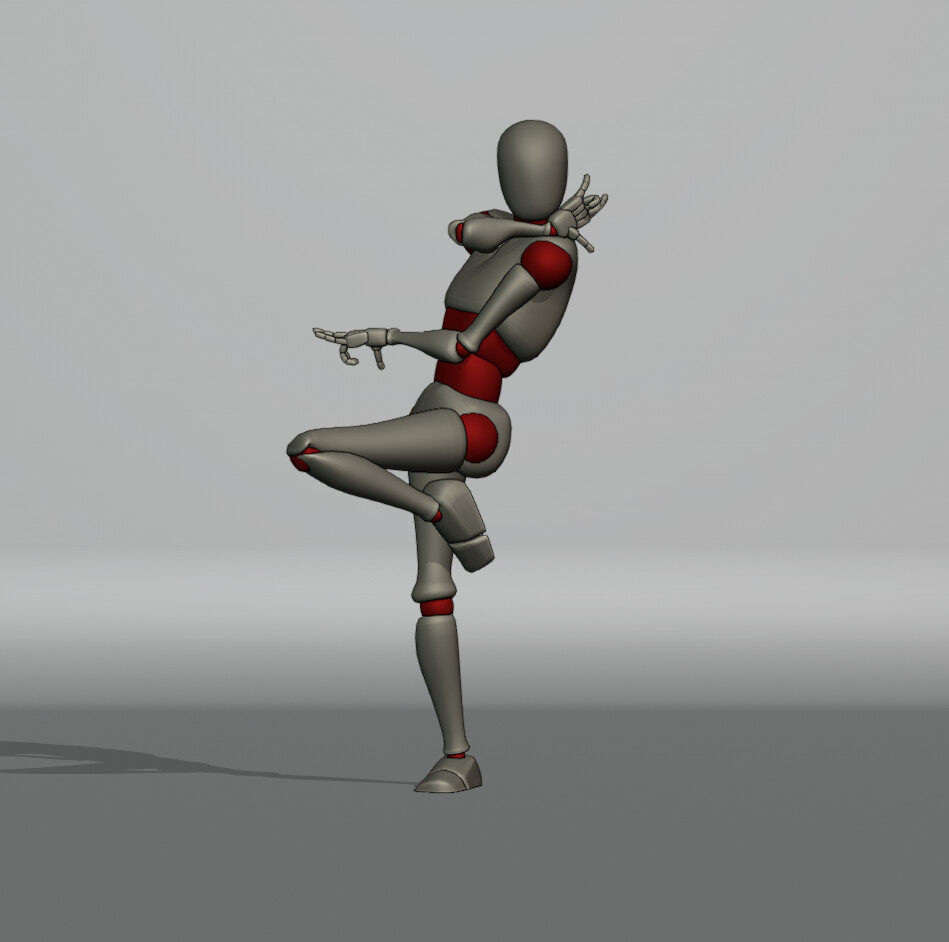 ArtStation - Idol Pose Animation