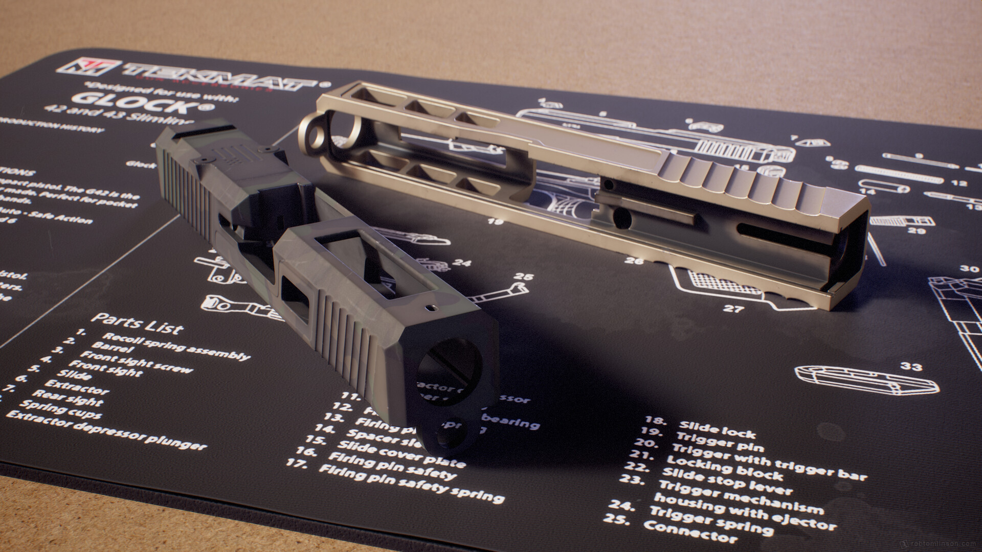 ArtStation - Glock Slides