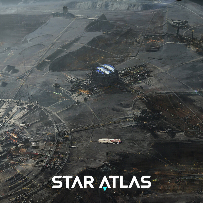 ArtStation - Star Atlas | Mining colony