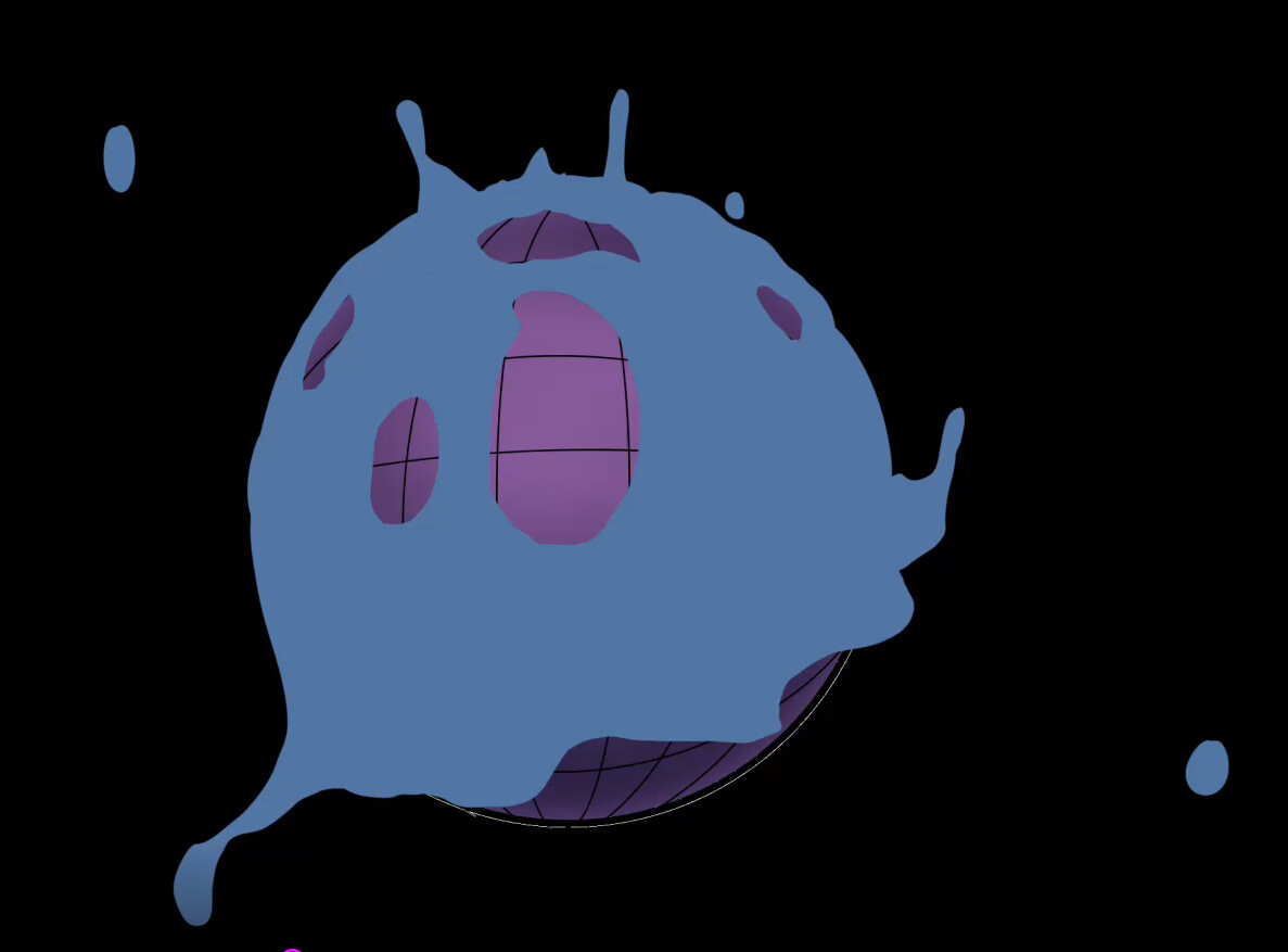 ArtStation - 2D WATER SPLASH VFX TEST