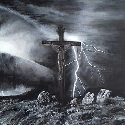 ArtStation - Jesus on Cross