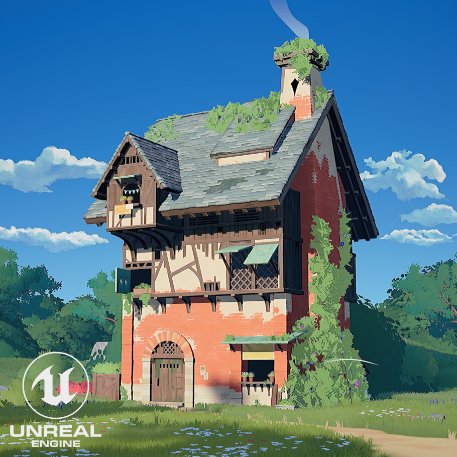 ArtStation - European House UE5