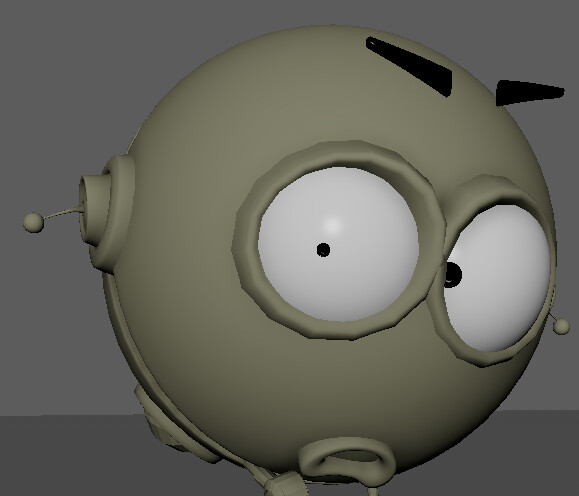 ArtStation - Scared robot animation