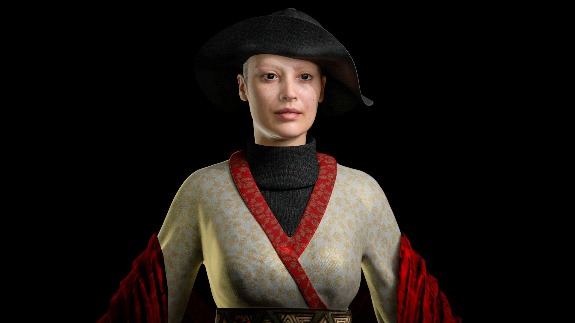 ArtStation - "The Lady" 3D Character