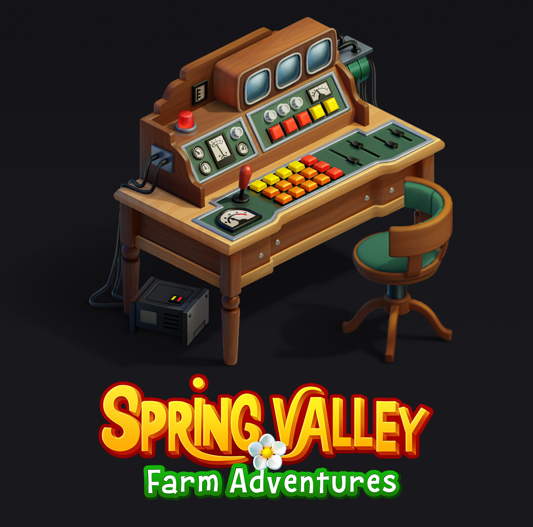 ArtStation - Props for Spring Valley: Farm Adventures