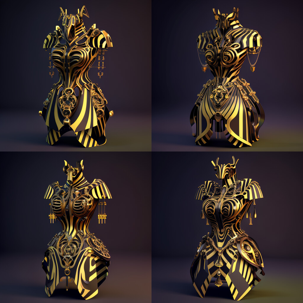 ArtStation - For Metaverse Fashion Week 2023 Dolce&Gabbana and UNXD.