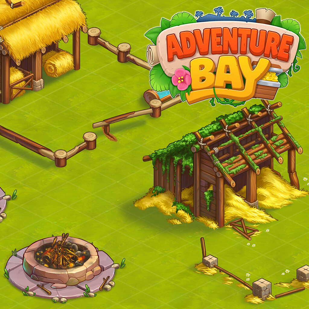 ArtStation - ADV - Farm Buildings