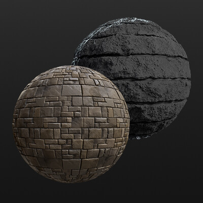 ArtStation - Brick Wall Materials