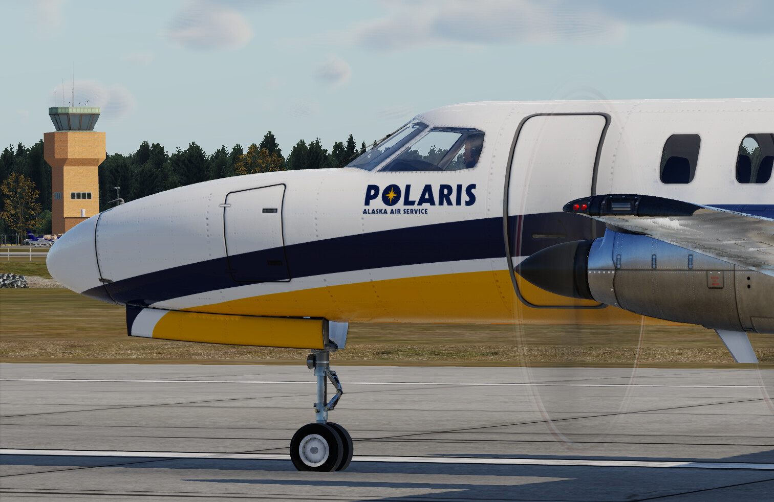 ArtStation - Polaris Cargo series Part II: Fairchild Metroliner