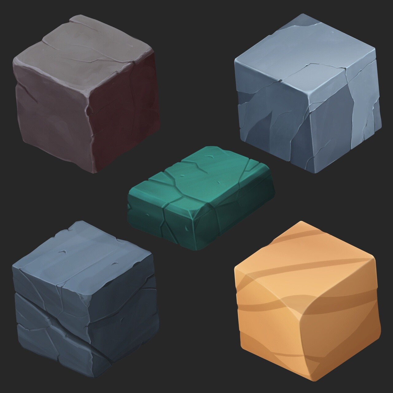 ArtStation - Material: Stone