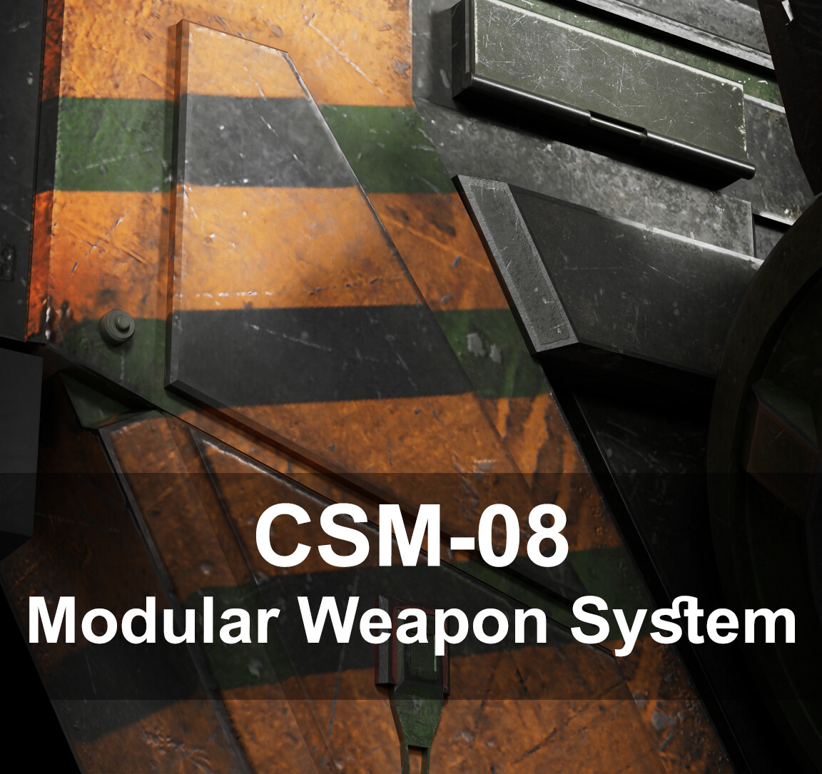 ArtStation - CSM-08 Modular Weapon System