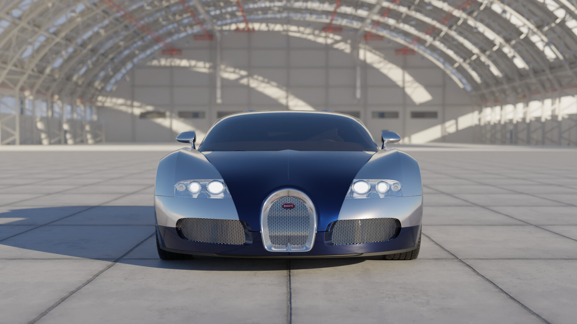 ArtStation - Blender Modeling Demonstrator; Bugatti Veyron