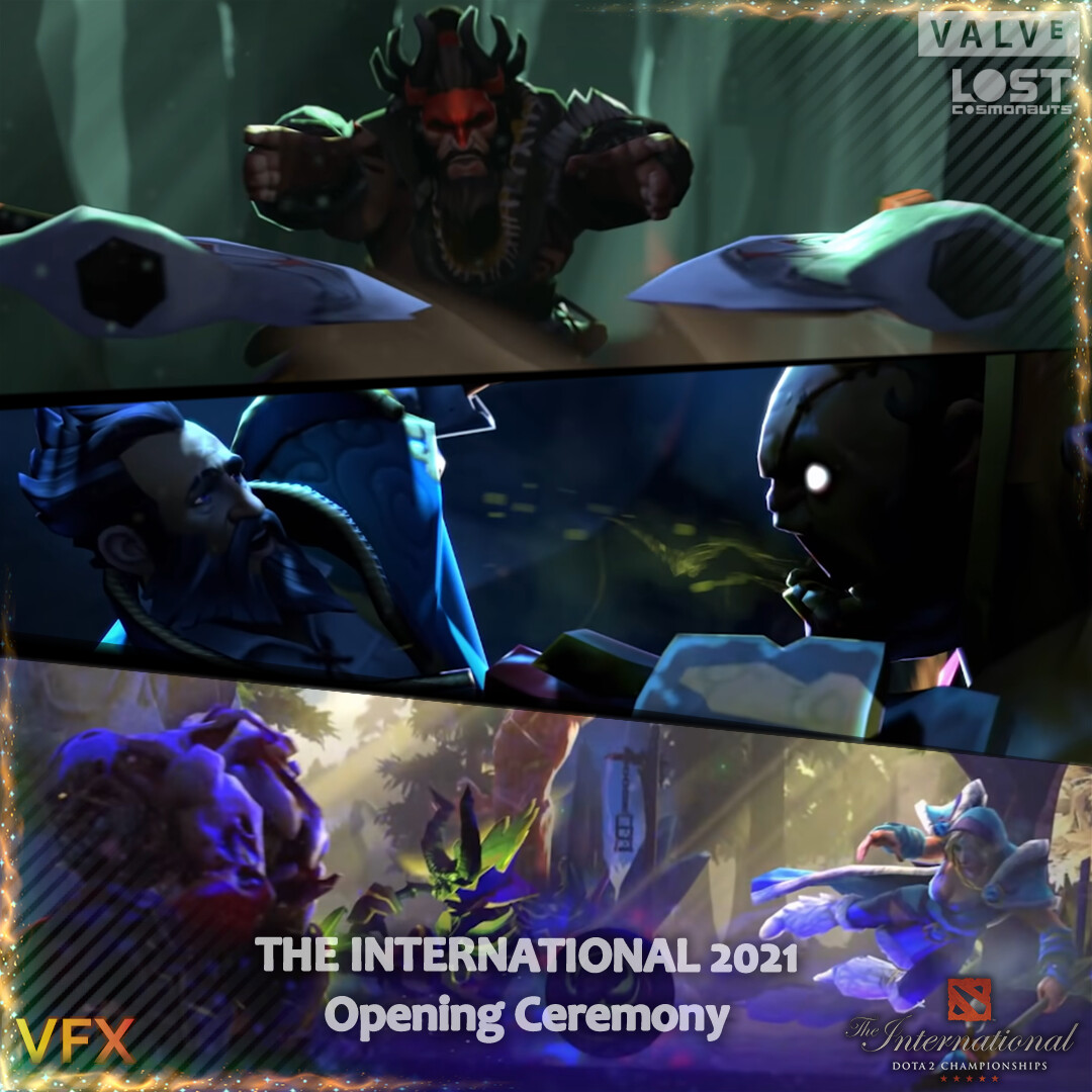 ArtStation - Dota 2 | The International 10 - Opening Ceremony | VFX