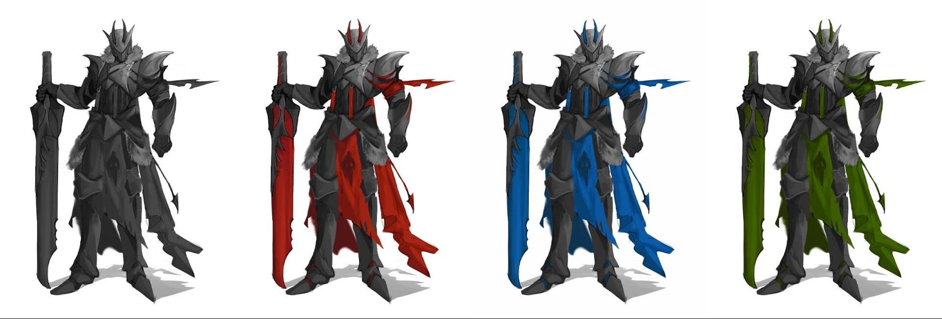 ArtStation - 一些Knight Design