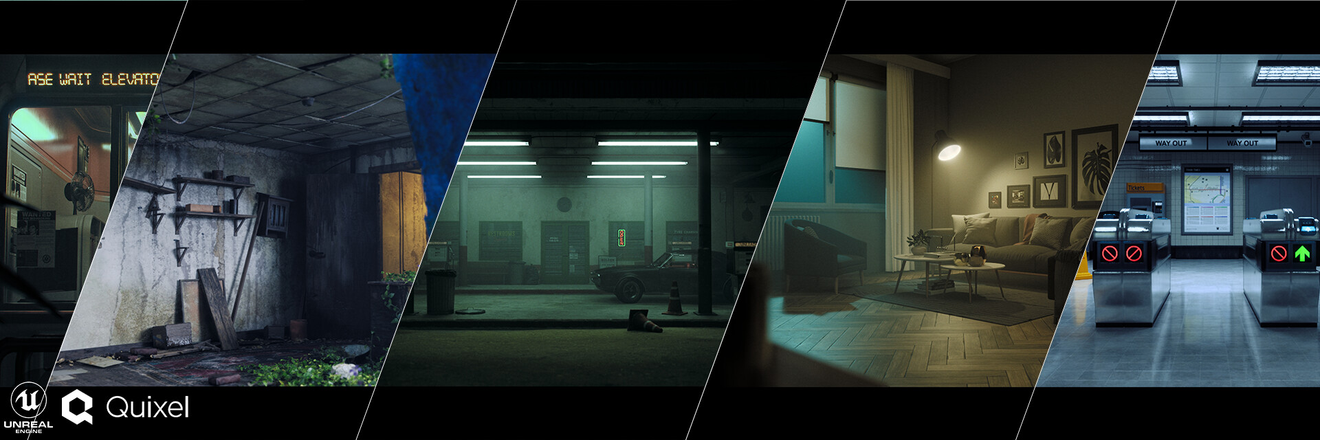 ArtStation - Lighting Doodles Collection With Unreal Engine [Part I]