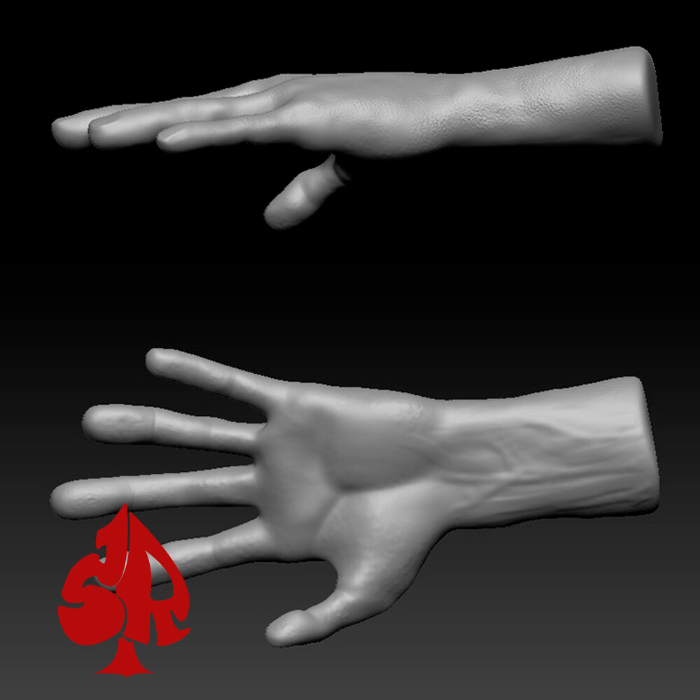 ArtStation - Realistic Hand
