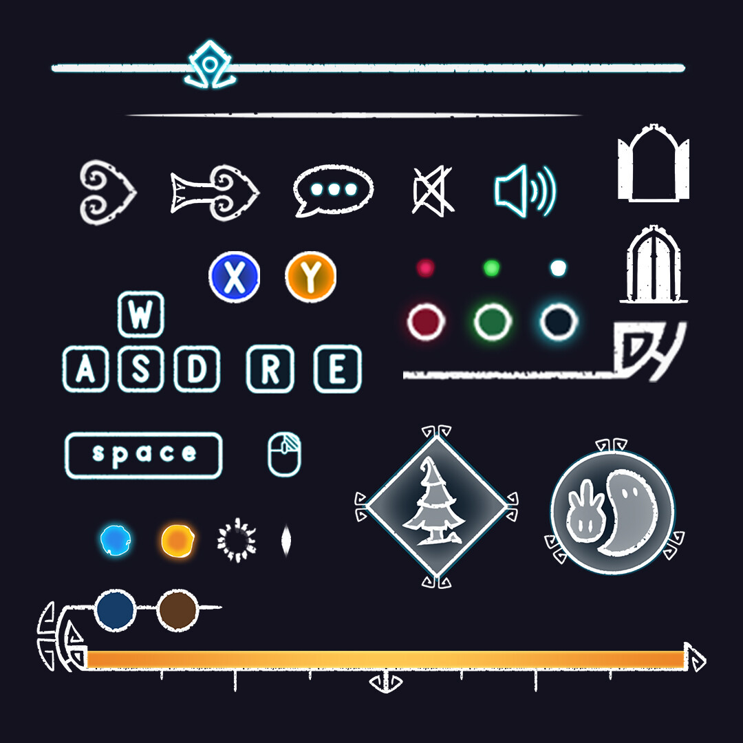 ArtStation - Call of Spirits User Interface