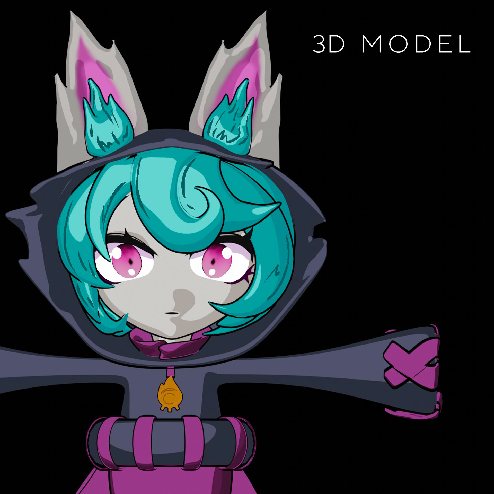 ArtStation - Vex (League of Legends) 3D anime