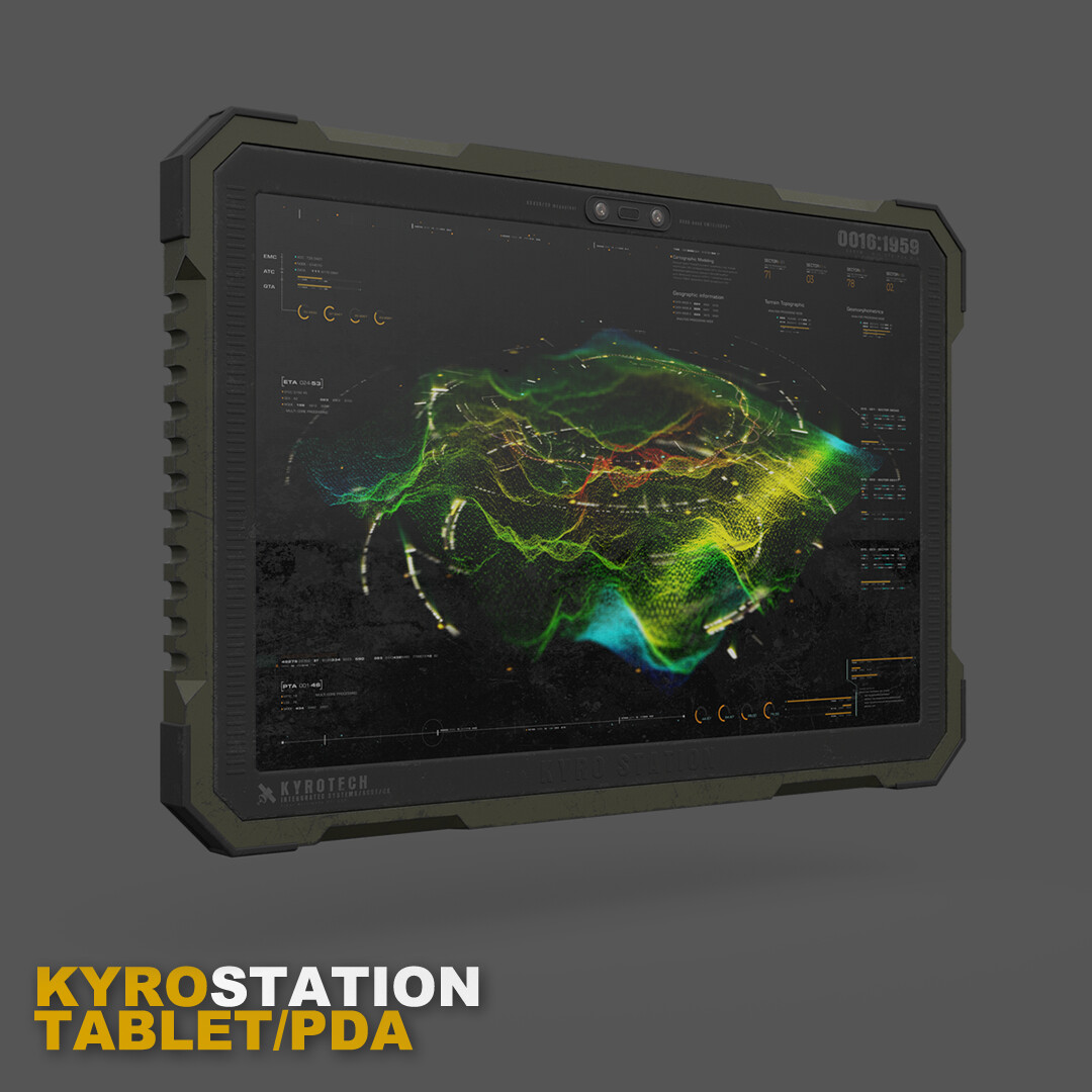 ArtStation - Kyro's Tablet/PDA