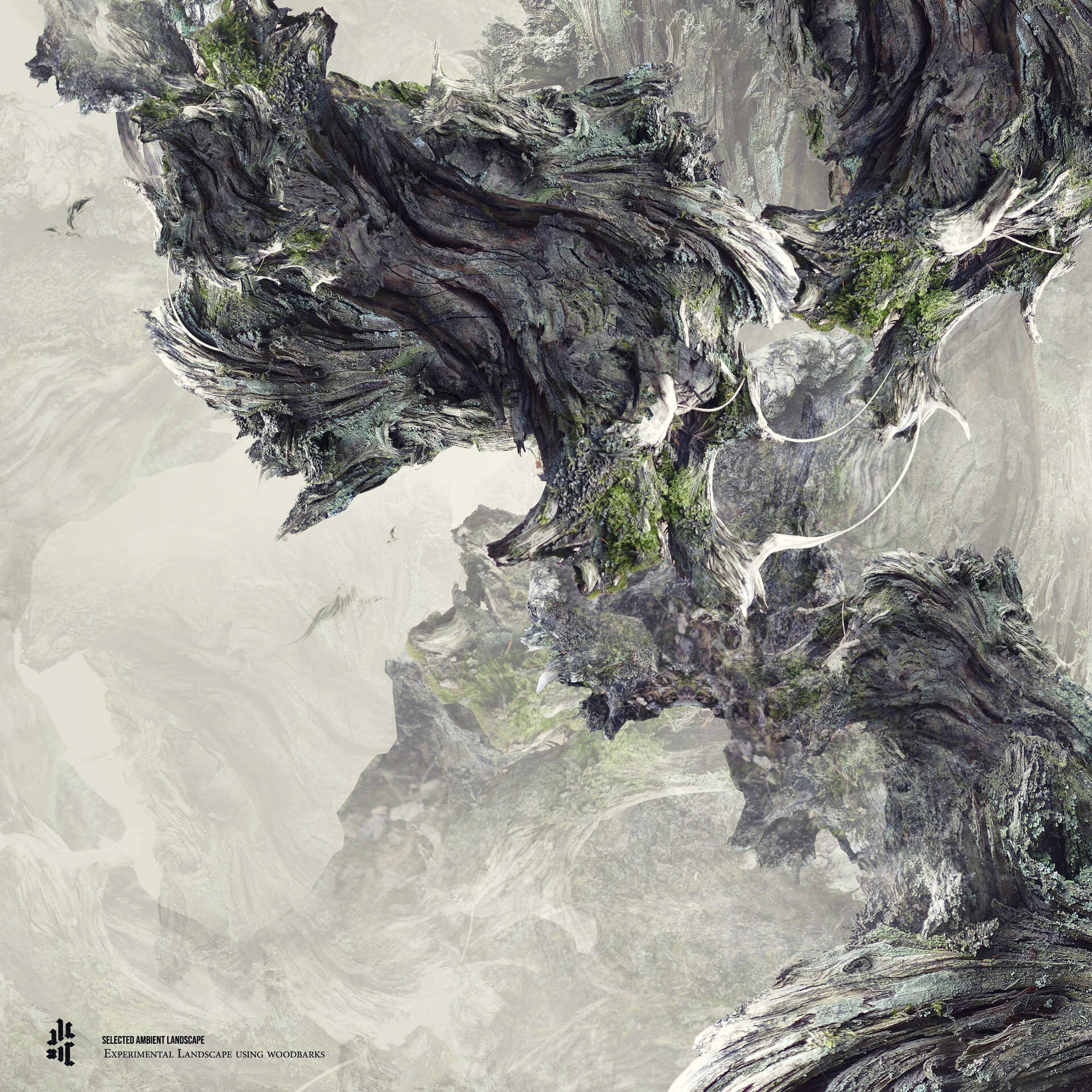 ArtStation - Wood-Bark Landscapes & Forms