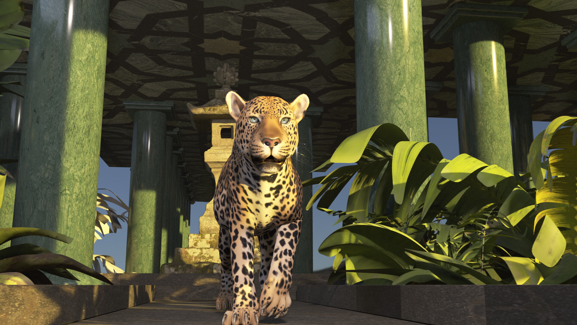 ArtStation - Leopard // Quadriped Animation