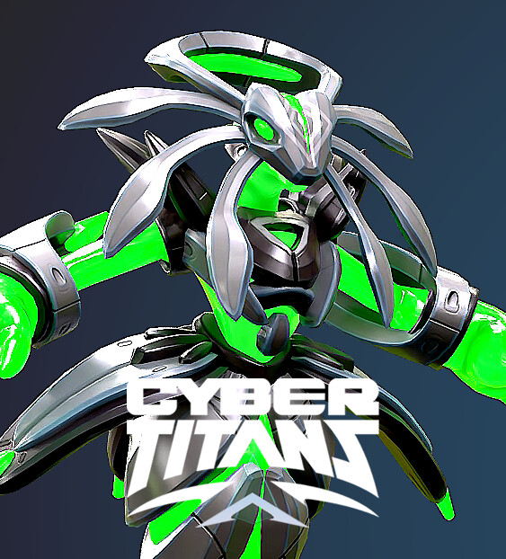 ArtStation - Delta from "Cyber Titans" game by Litlab Games [GAME READY ...
